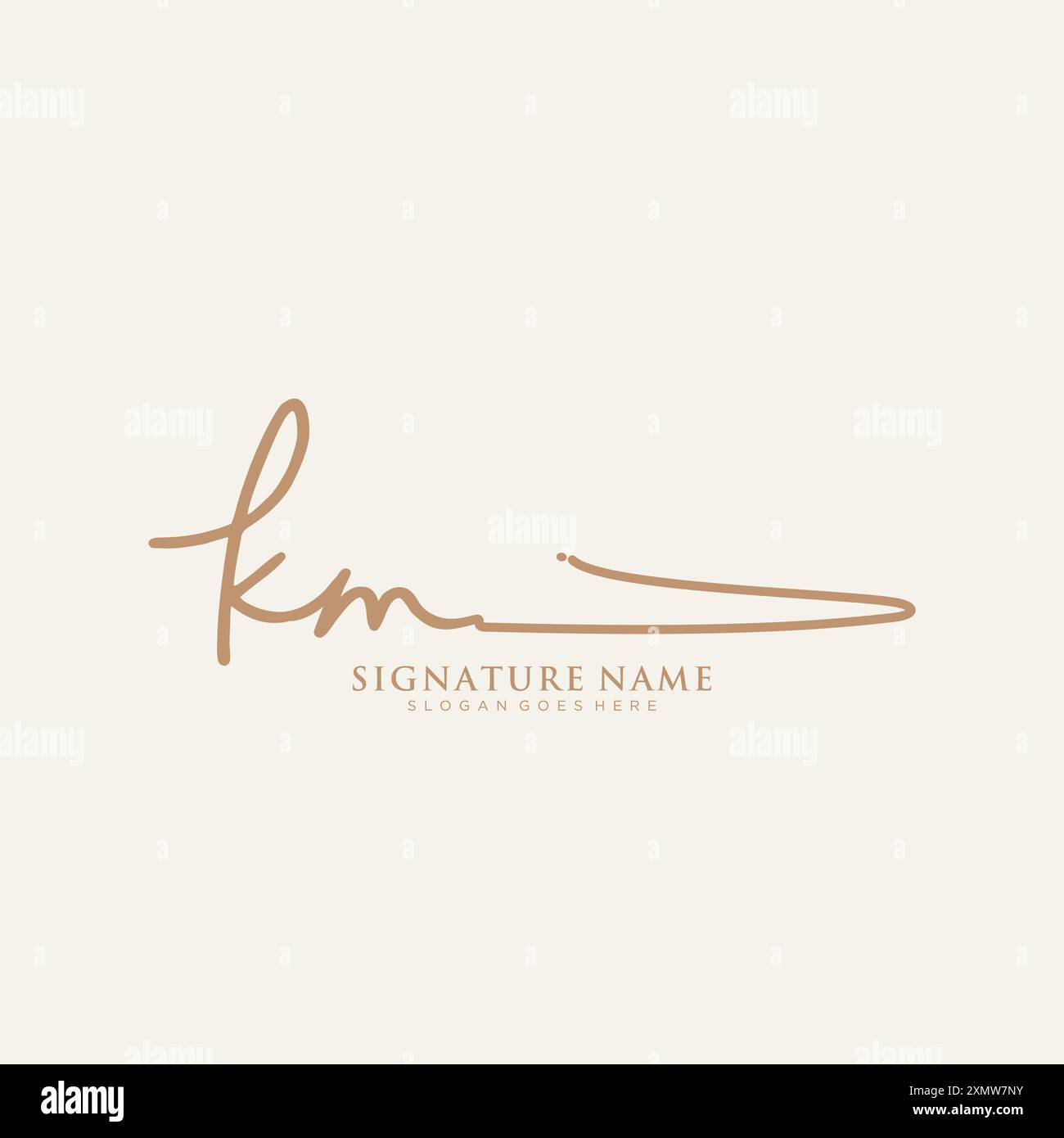 Km signature hi-res stock photography and images - Alamy