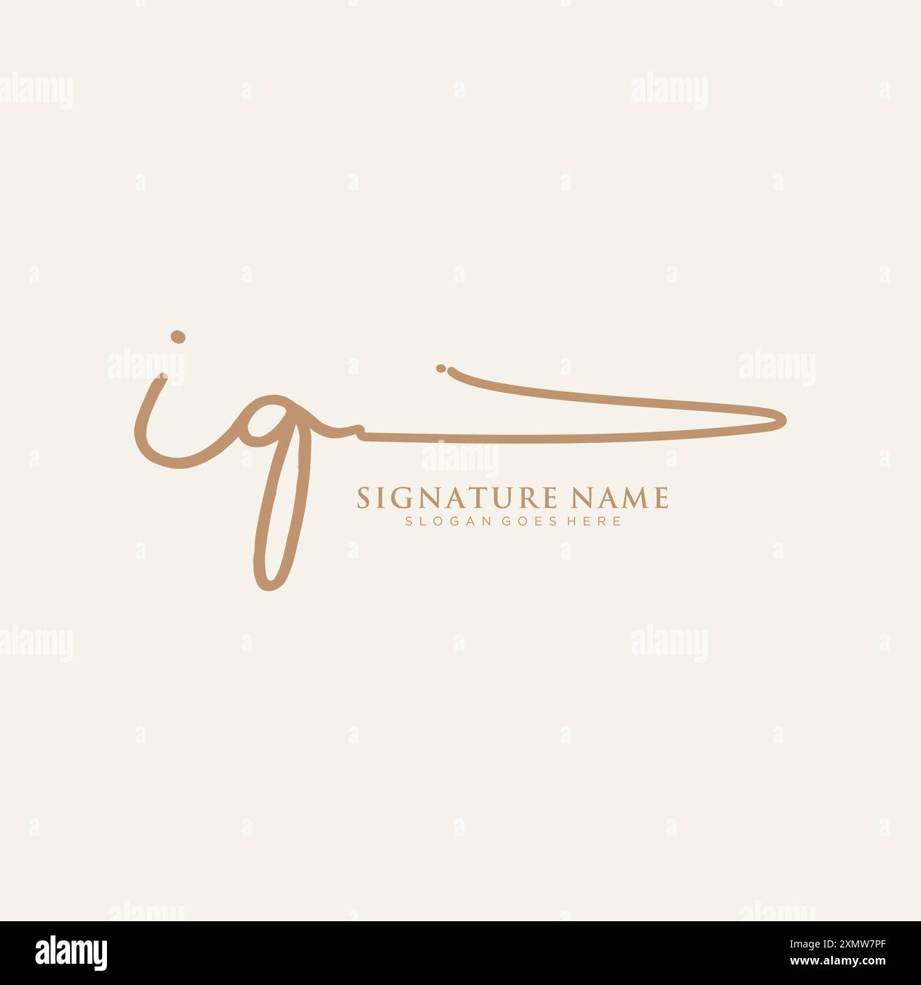 Letter iq logo hi-res stock photography and images - Alamy