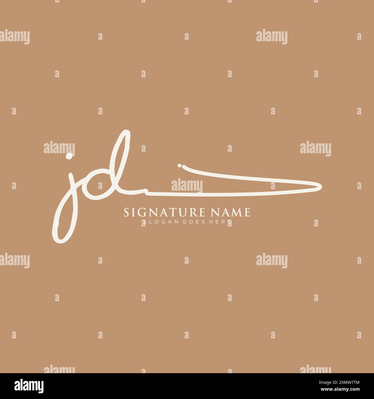JD Signature Logo Template Stock Vector Image & Art - Alamy