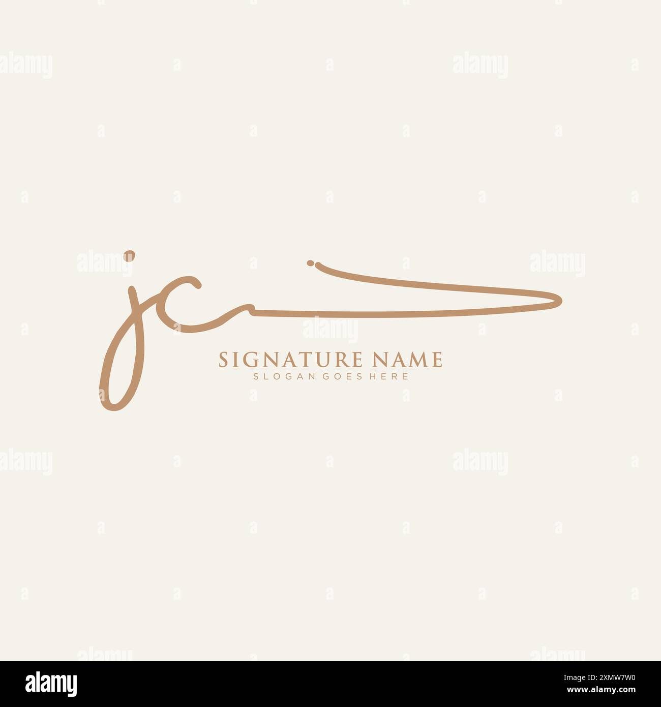 Jc signature hi-res stock photography and images - Alamy