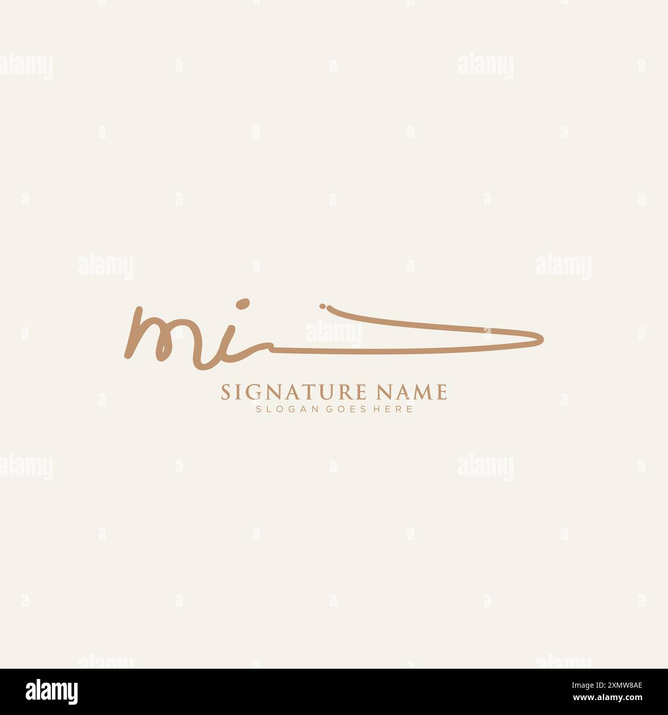Mi logo vector vectors hi-res stock photography and images - Alamy