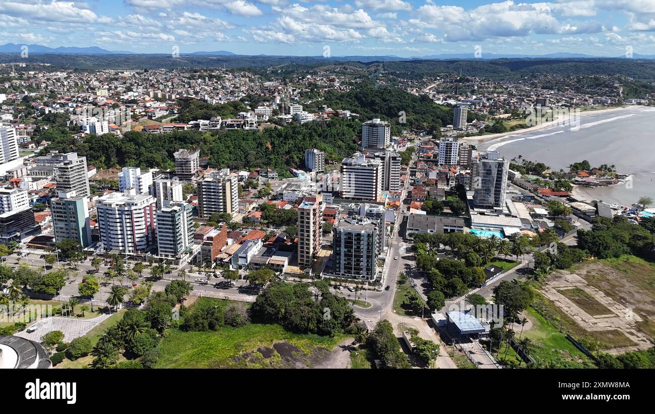aerial view of Ilheus in Bahia ilheus, bahia, brazil - july 18, 2024 ...