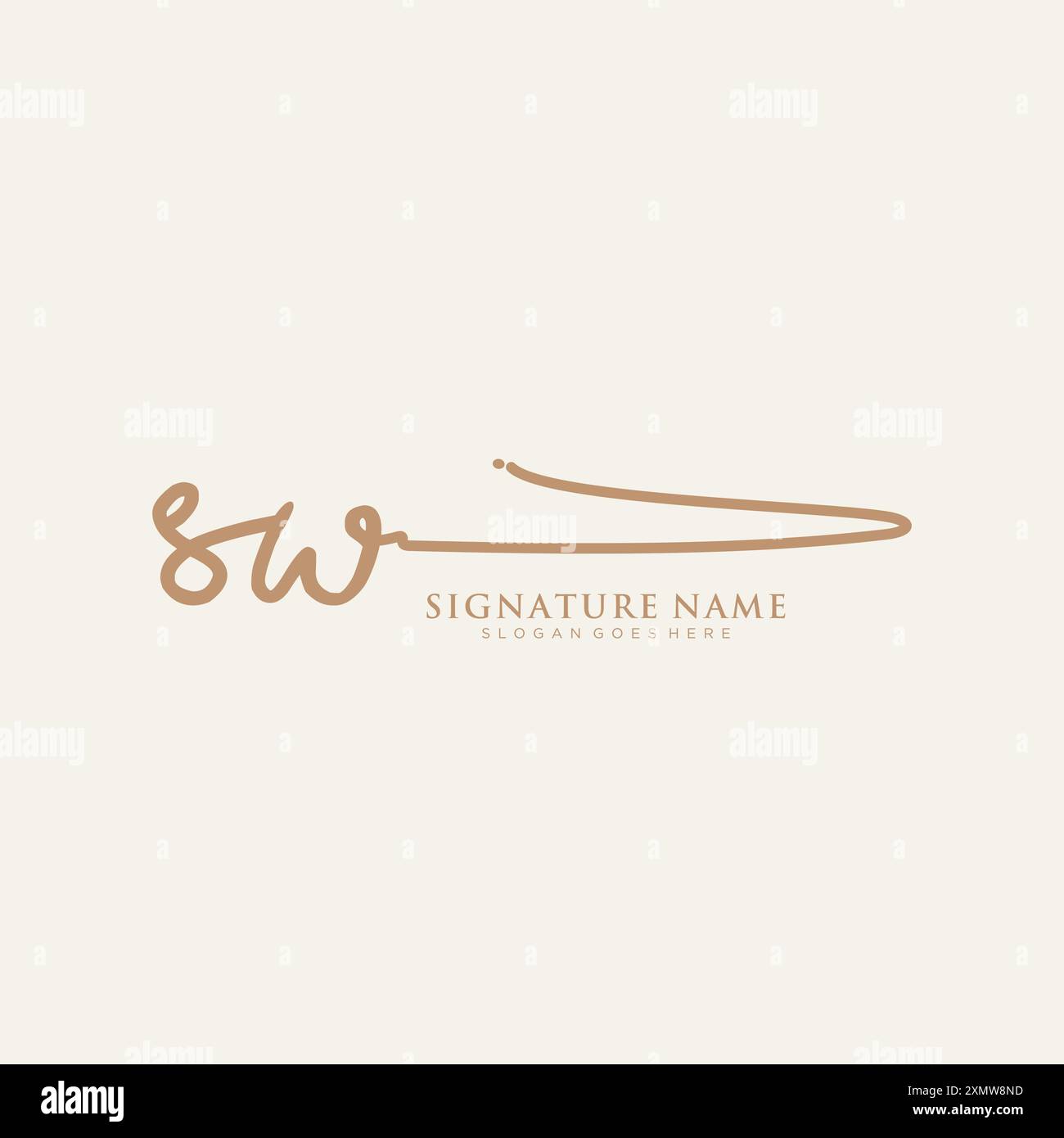 Sw signature hi-res stock photography and images - Alamy