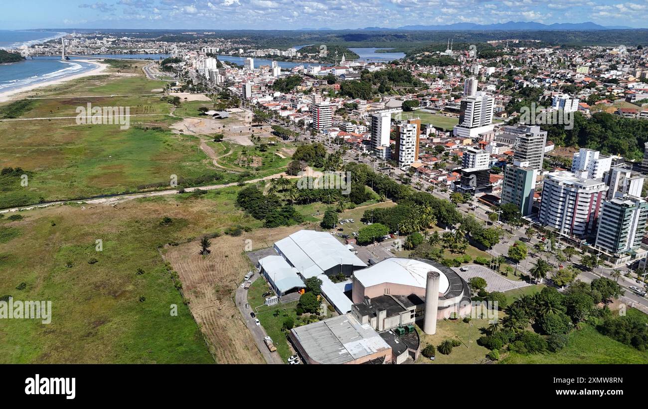 aerial view of Ilheus in Bahia ilheus, bahia, brazil - july 18, 2024 ...