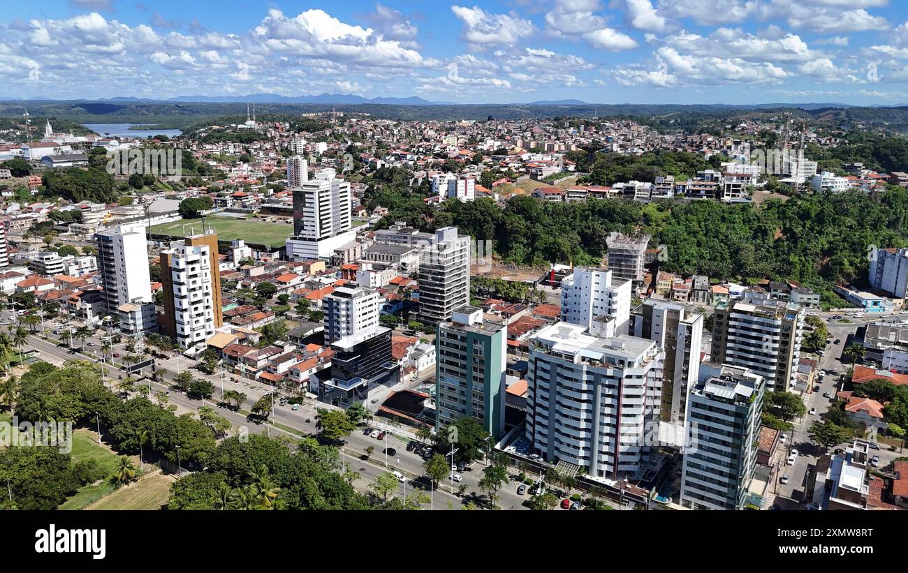 aerial view of Ilheus in Bahia ilheus, bahia, brazil - july 18, 2024 ...