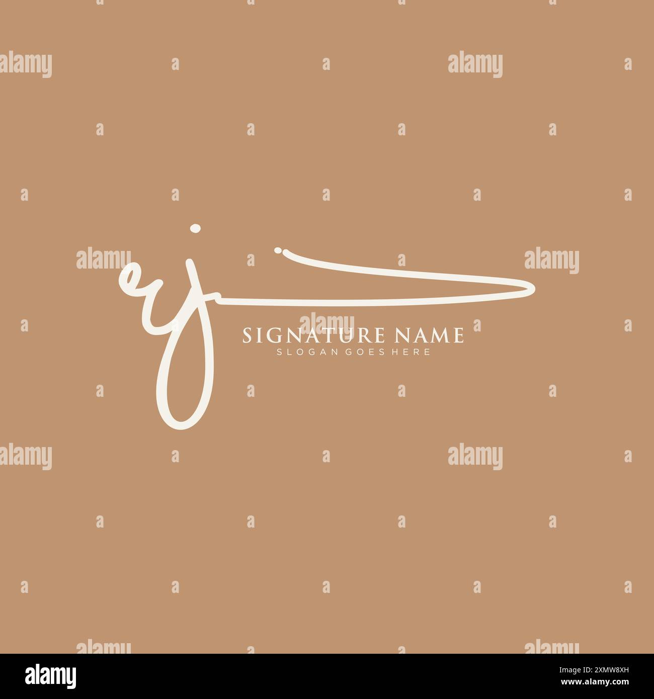 Rj sign Stock Vector Images - Alamy