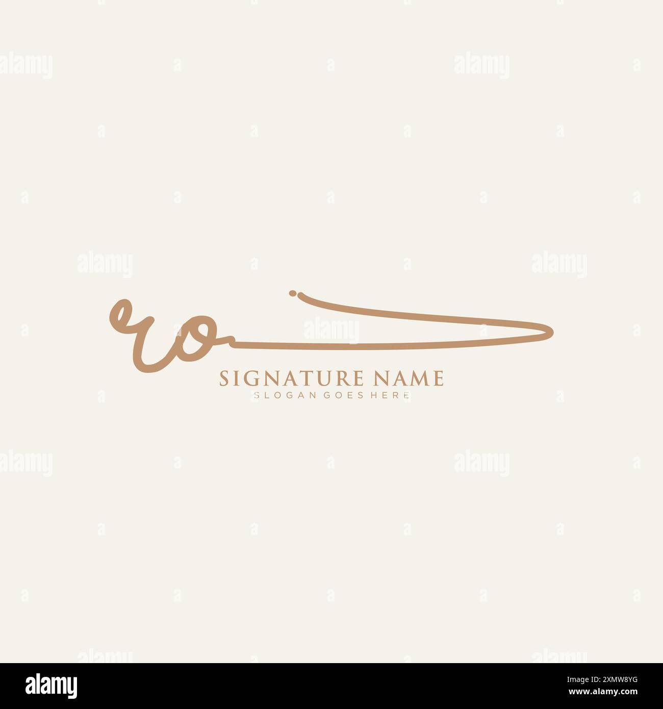 Ro modern logo Stock Vector Images - Alamy