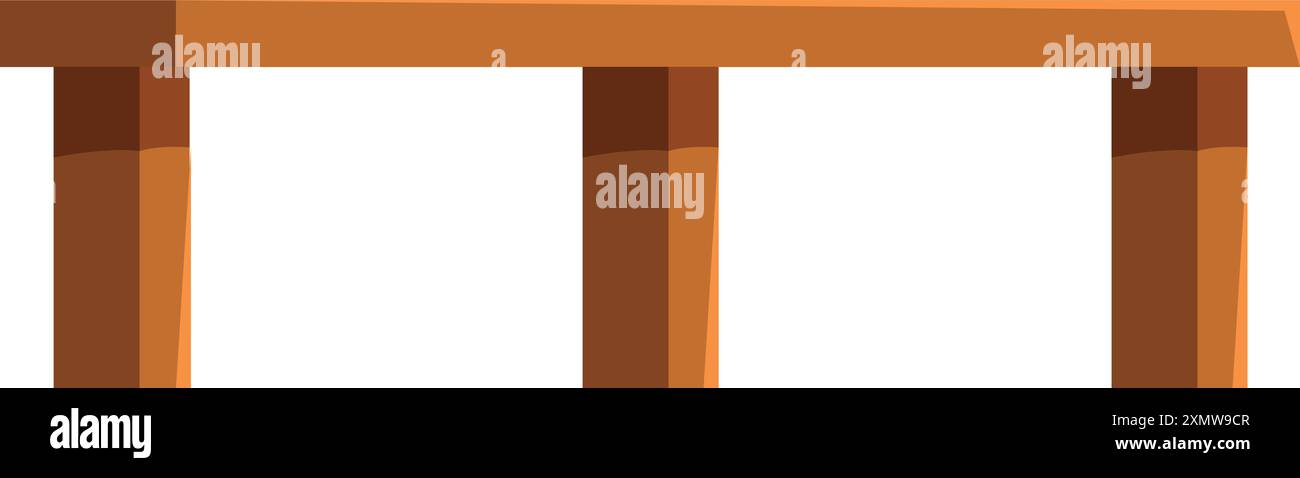 Four table legs Stock Vector Images - Alamy