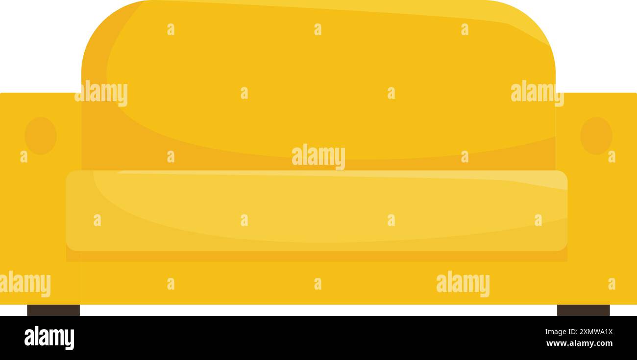 Furniture and room design in interior design with seating Cut Out Stock ...