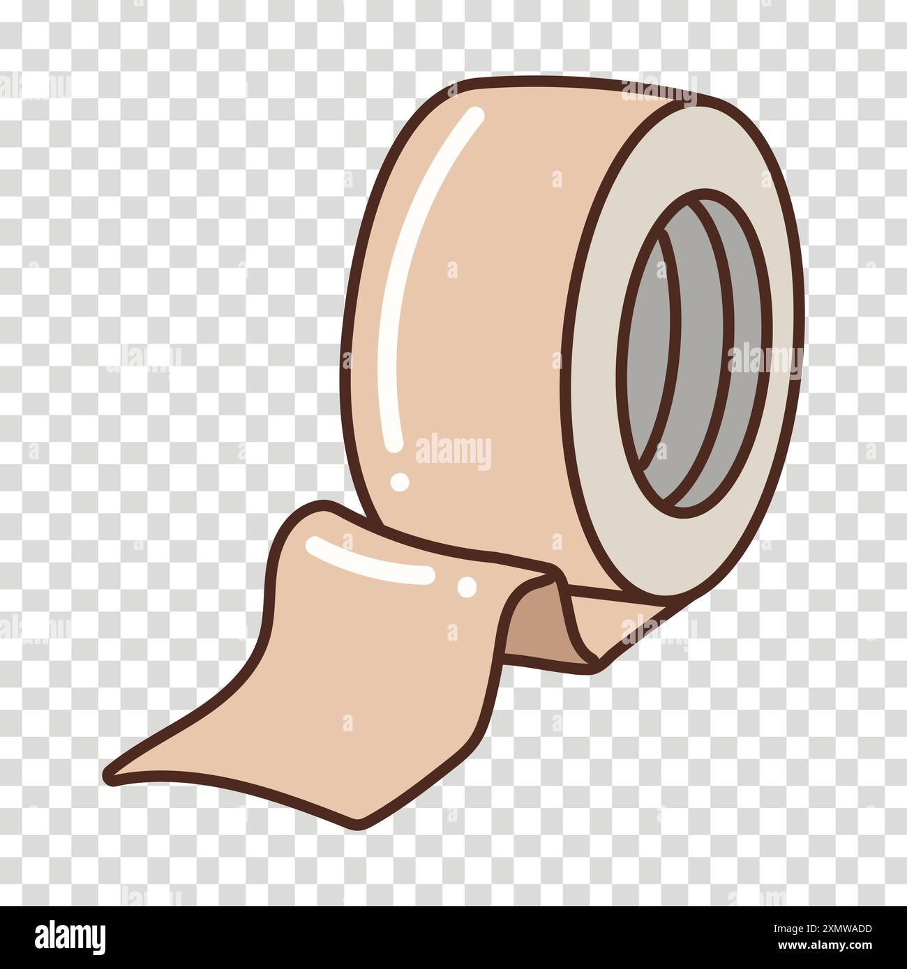 Cute Adhesive Bandage Illustration Stock Vector Image & Art - Alamy