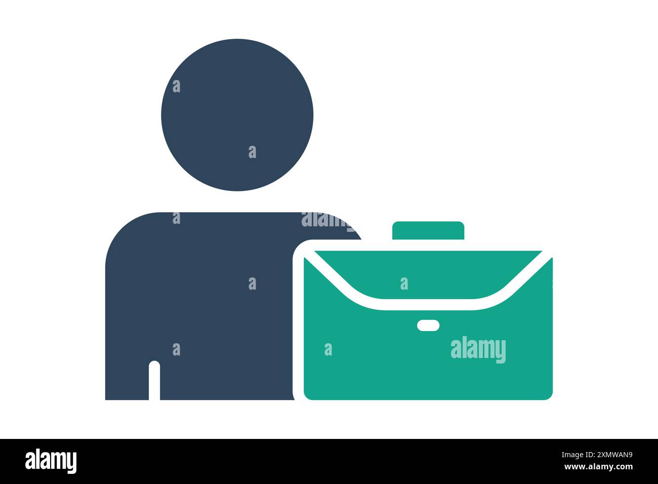 Employee represent company Stock Vector Images - Alamy