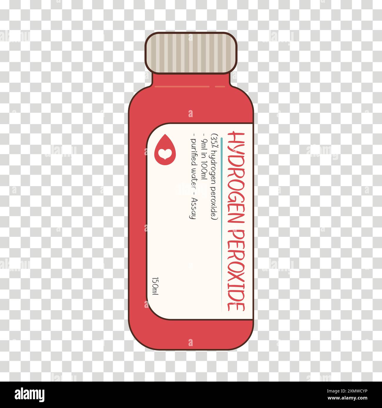Cute peroxide bottle hi-res stock photography and images - Alamy