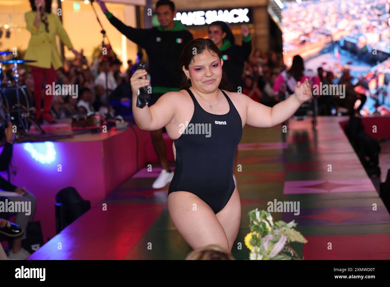 Mexico City, Ciudad de Mexico, Mexico. 28th July, 2024. A Paralympic ...