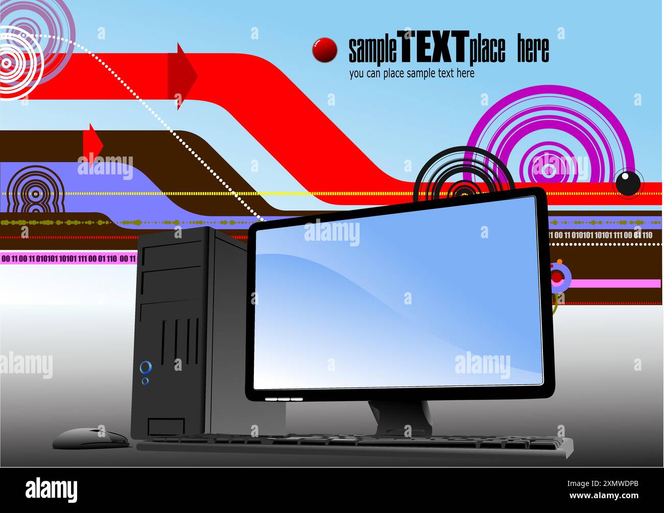 Abstract color volume shapes Stock Vector Images - Alamy