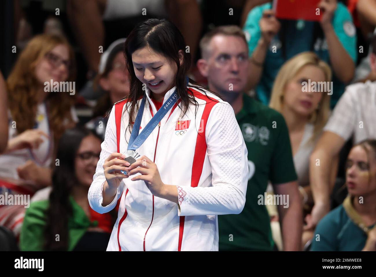 **CHINESE MAINLAND, HONG KONG, MACAU AND TAIWAN OUT** Chinese swimmer ...