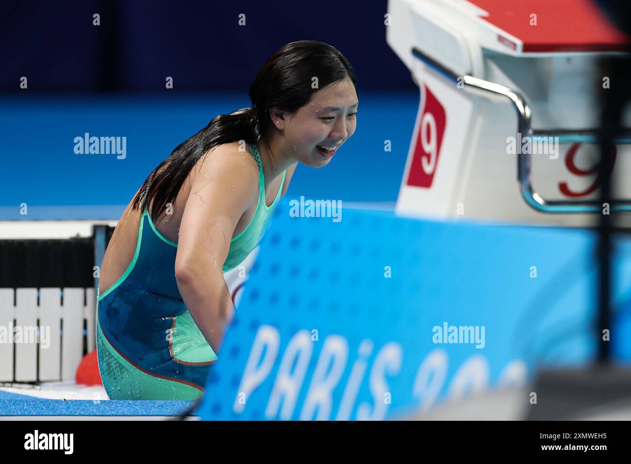 **CHINESE MAINLAND, HONG KONG, MACAU AND TAIWAN OUT** Chinese swimmer ...