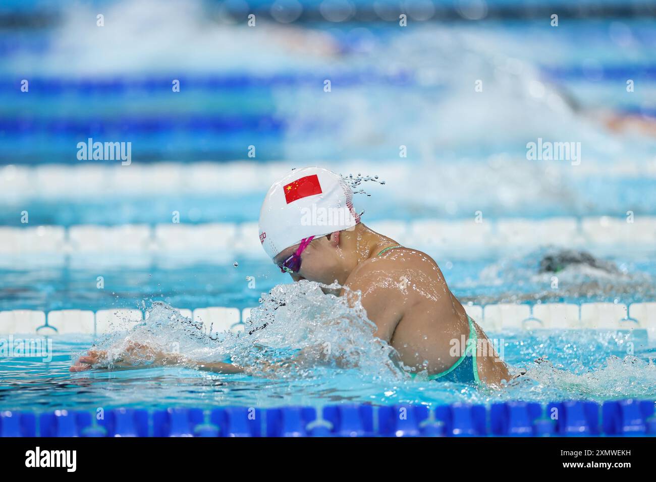 **CHINESE MAINLAND, HONG KONG, MACAU AND TAIWAN OUT** Chinese swimmer ...