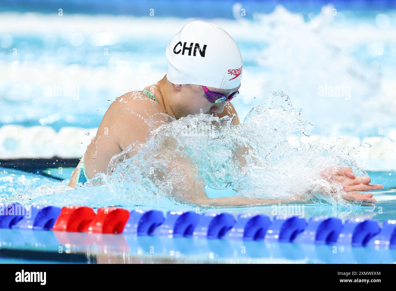 **CHINESE MAINLAND, HONG KONG, MACAU AND TAIWAN OUT** Chinese swimmer ...