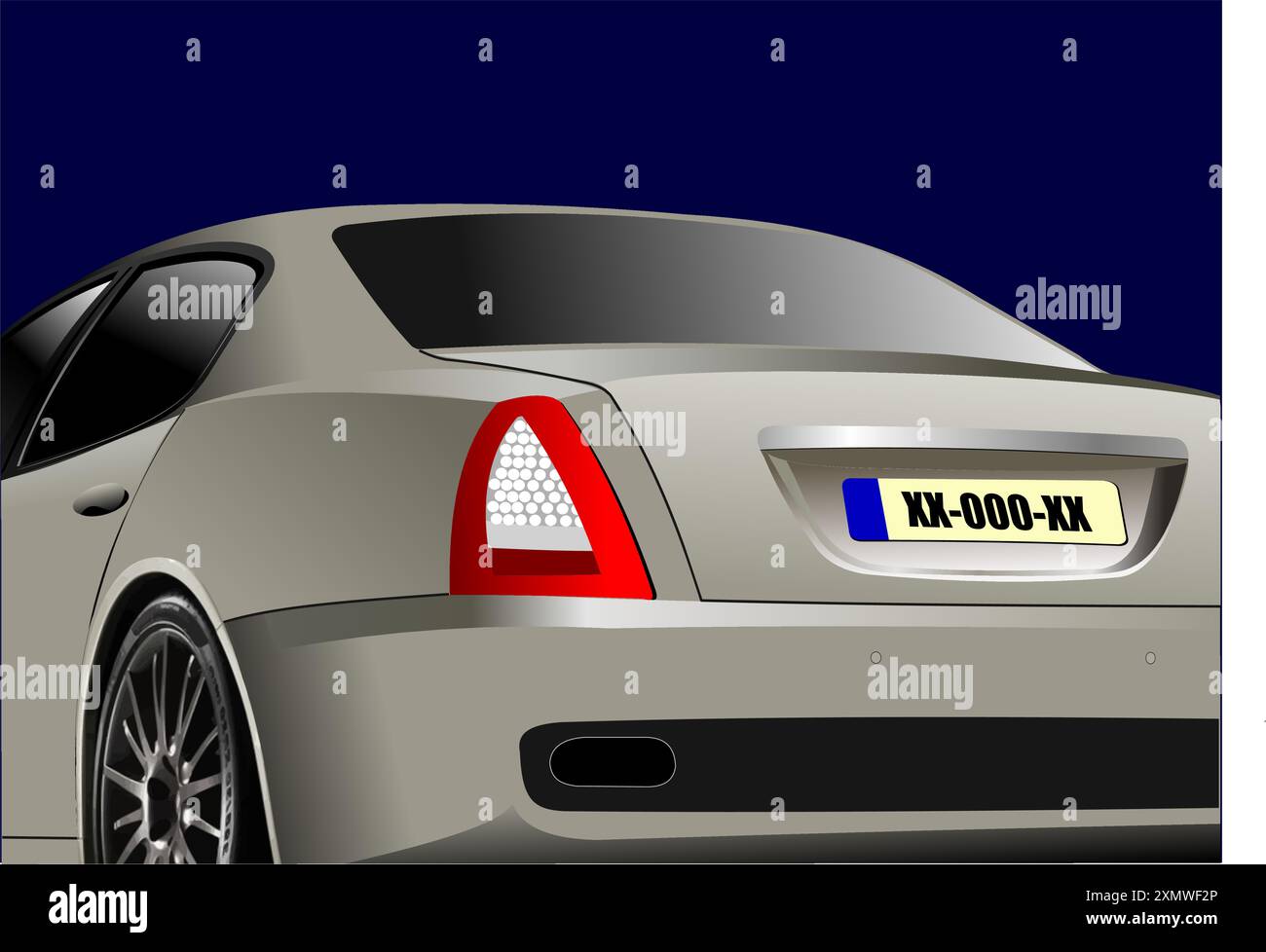 3d image red blue Stock Vector Images - Alamy