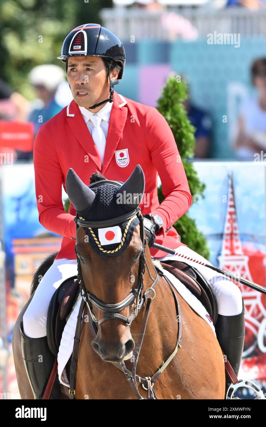 OIWA Yoshiaki (JPN), Equestrian Jumping at Chateau de Versaille, during ...