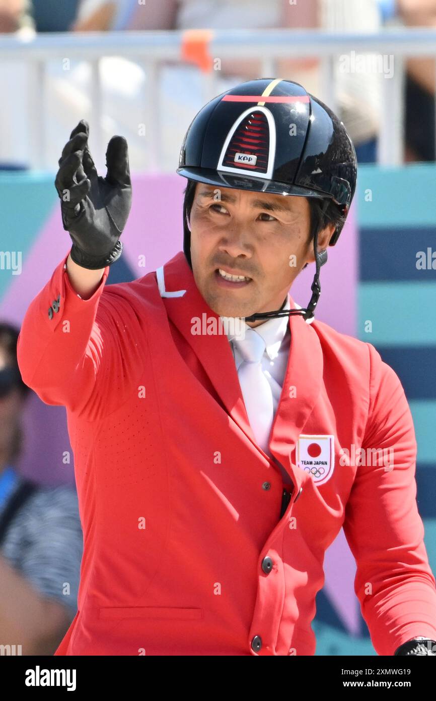 OIWA Yoshiaki (JPN), Equestrian Jumping at Chateau de Versaille, during ...