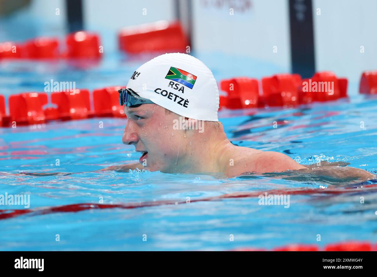 Nanterre, France. 29th July, 2024. Pieter Coetze (RSA) Swimming : Men's ...