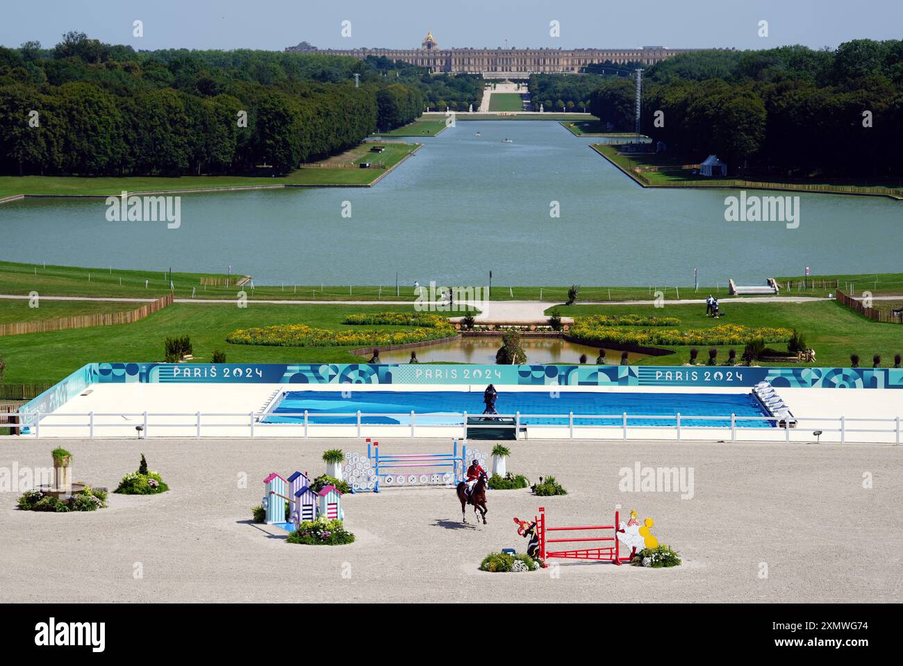 USA's Boyd Martin aboard Fedarman B during the Eventing Individual ...