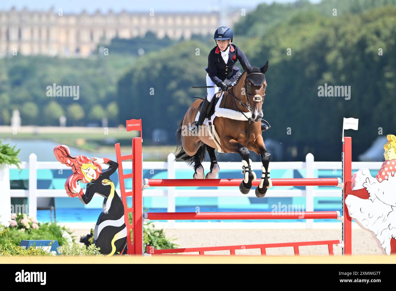 COLLETT Laura (GBR) Bronze medal at the Medal Ceremony, Equestrian ...