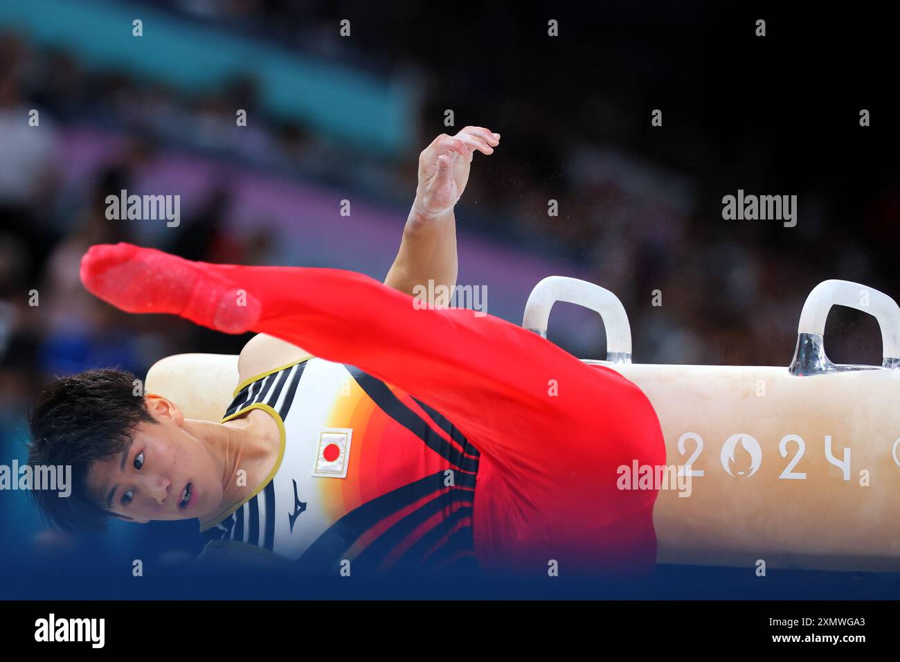 Paris, France. 29th July, 2024. Daiki Hashimoto (JPN) Gymnastics - Artistic : Men's Team Final ...