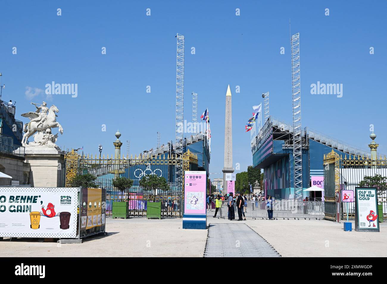 General view of stadium, JULY 29, 2024 - Skateboarding : Men's Street ...