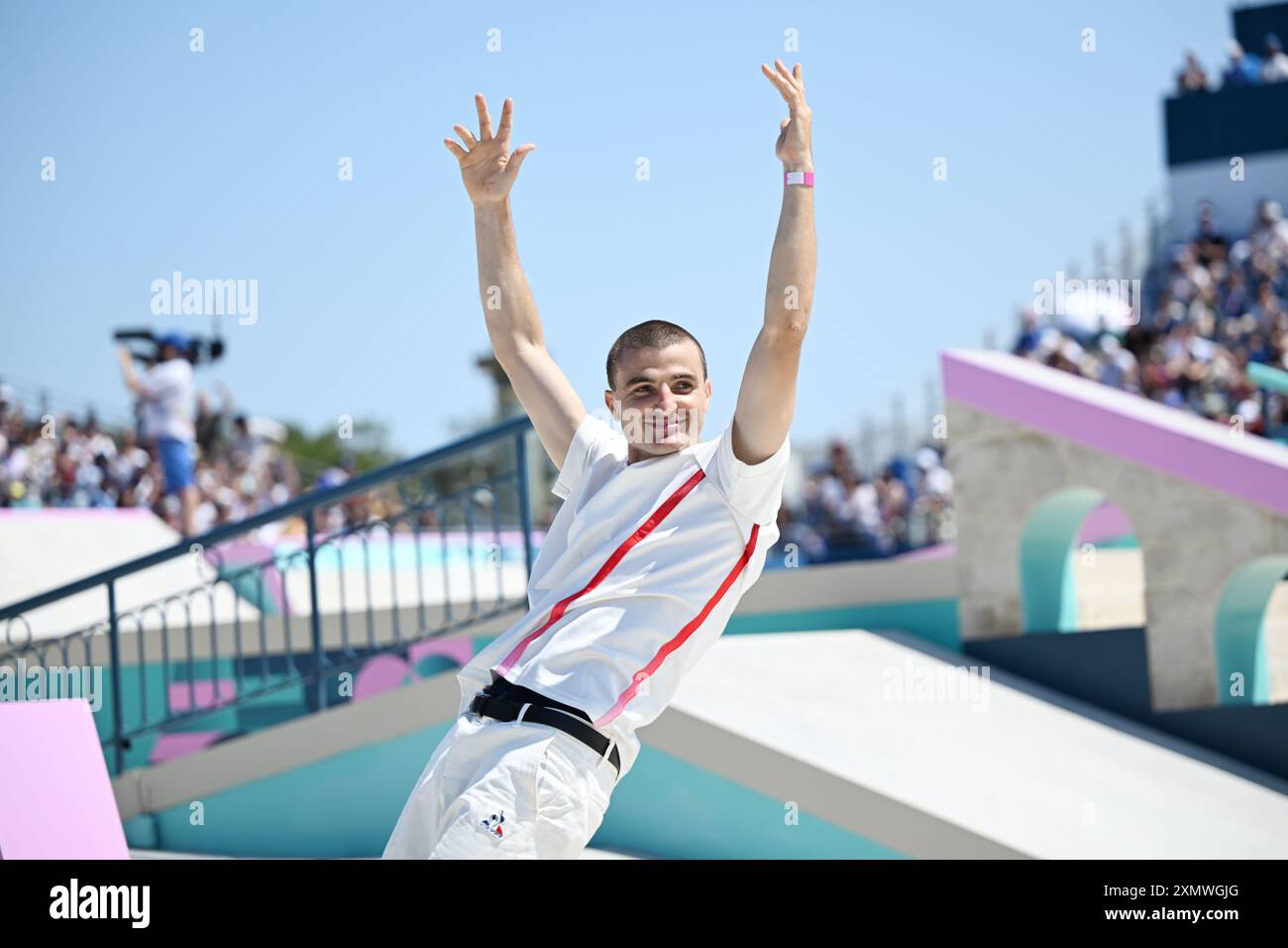 Vincent Milou (FRA), JULY 29, 2024 - Skateboarding : Men's Street ...