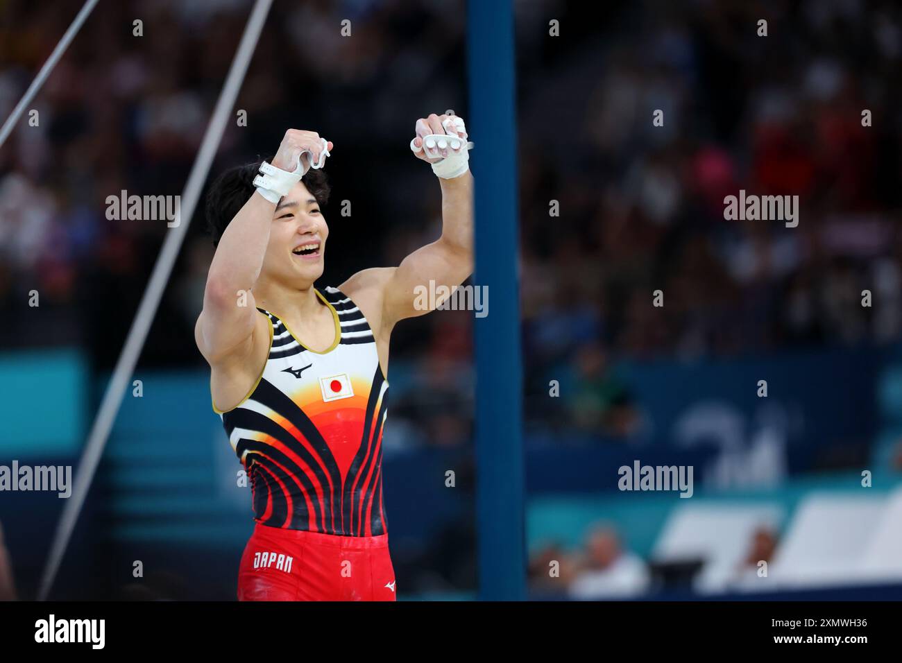 Paris, France. 29th July, 2024. Shinnosuke Oka (JPN) Gymnastics ...