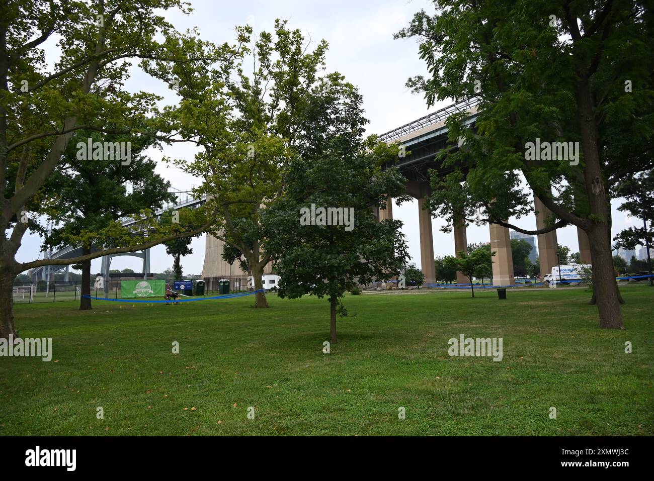 Crime scene investigators are canvassing the area and placing evidence ...