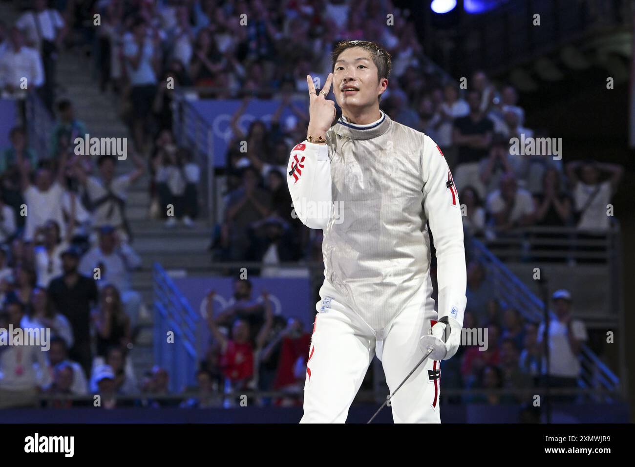 Paris, France. 29th July, 2024. Ka Long Cheung (HKG) against Filippo ...