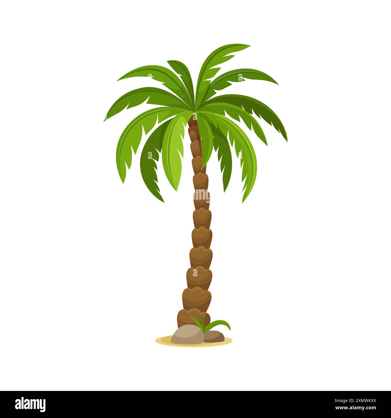 Cartoon Jungle Tree Trunk