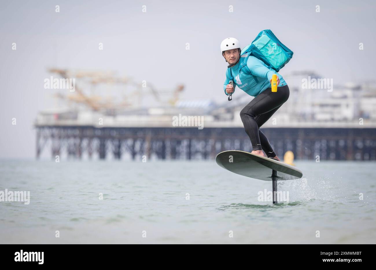 EDITORIAL USE ONLY Pro-e-foiler Tom Court trials the nation's first ...