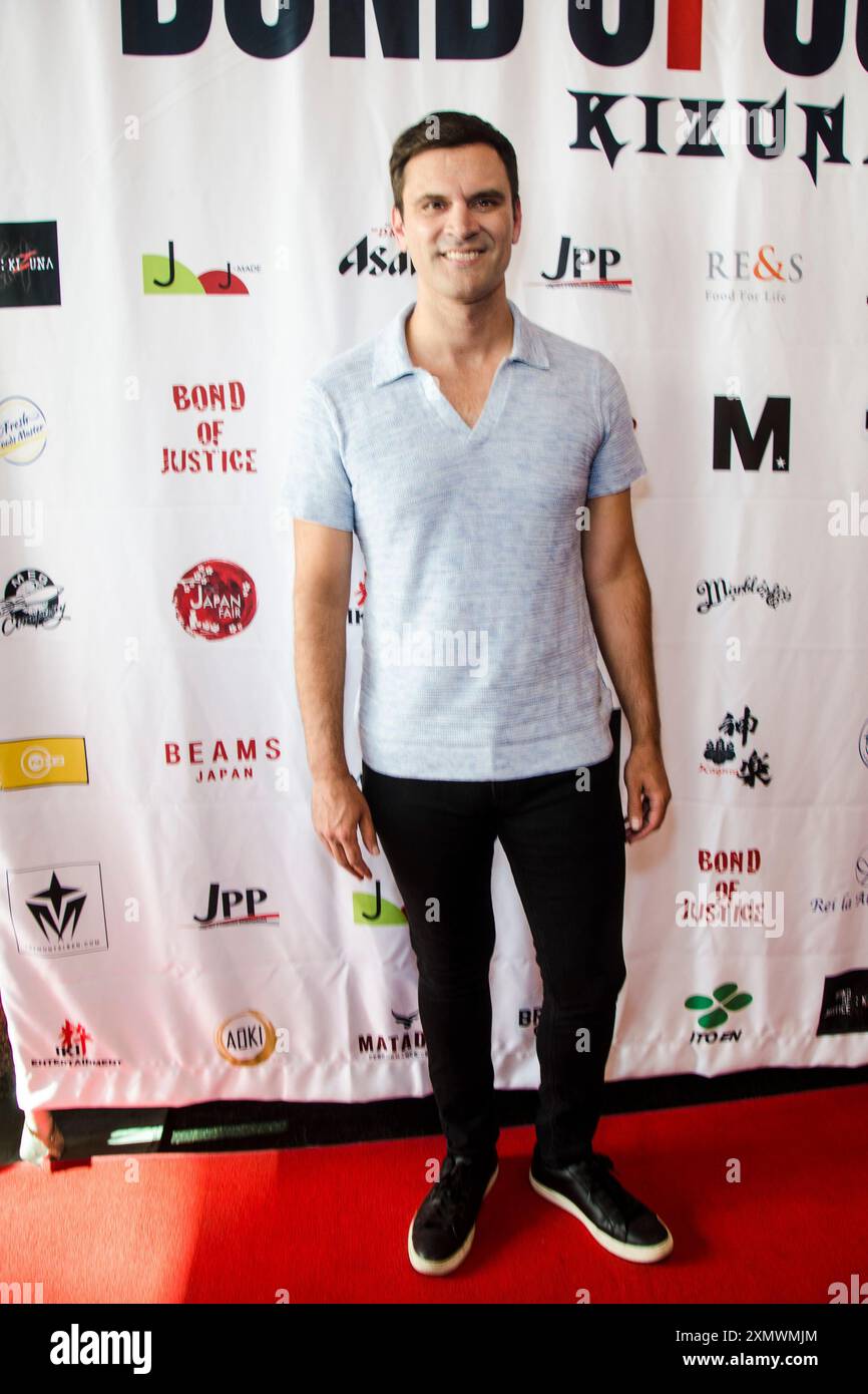 Film Premiere Bond of Justice 7-29-24 Stock Photo - Alamy