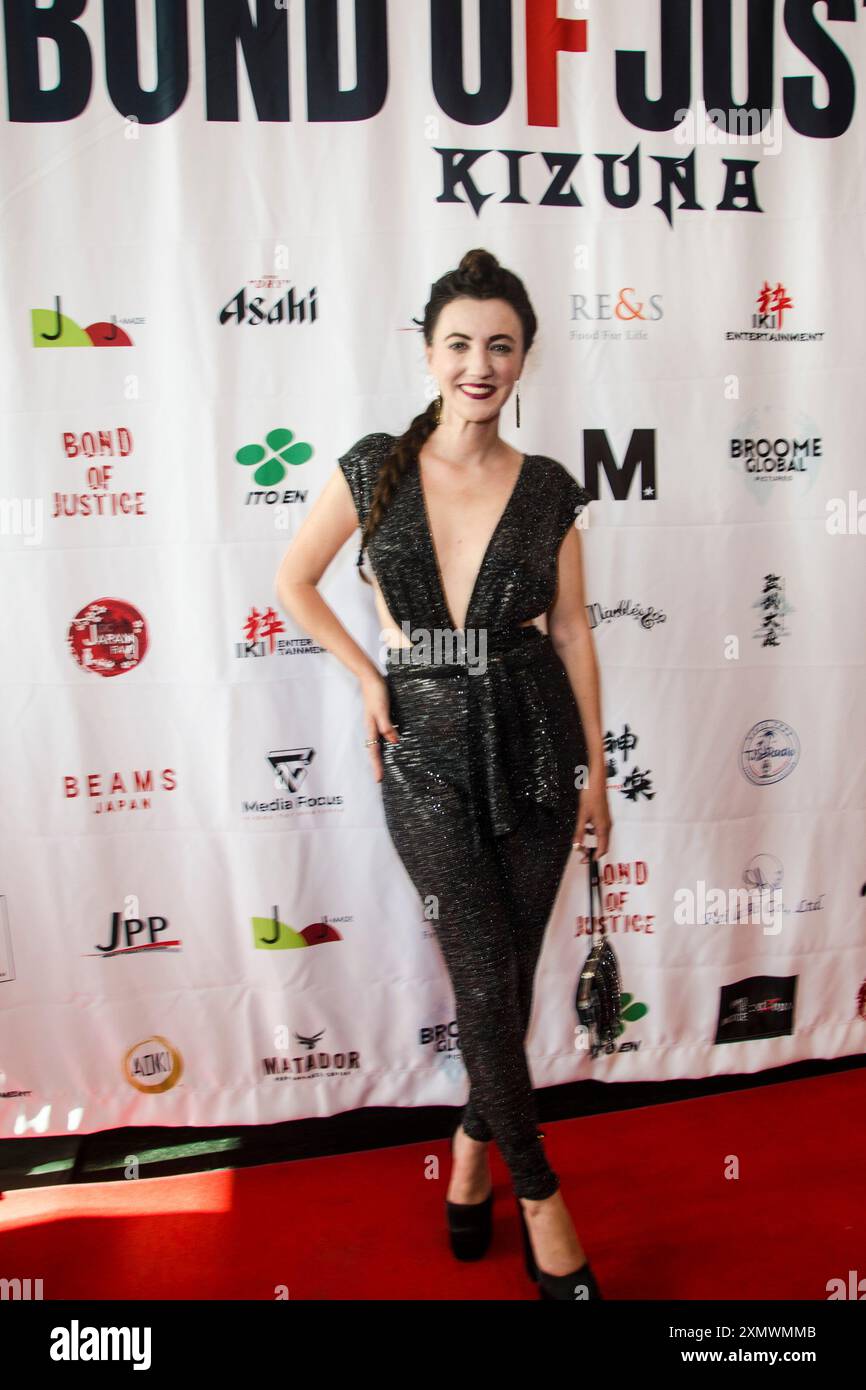 Film Premiere Bond of Justice 7-29-24 Stock Photo - Alamy