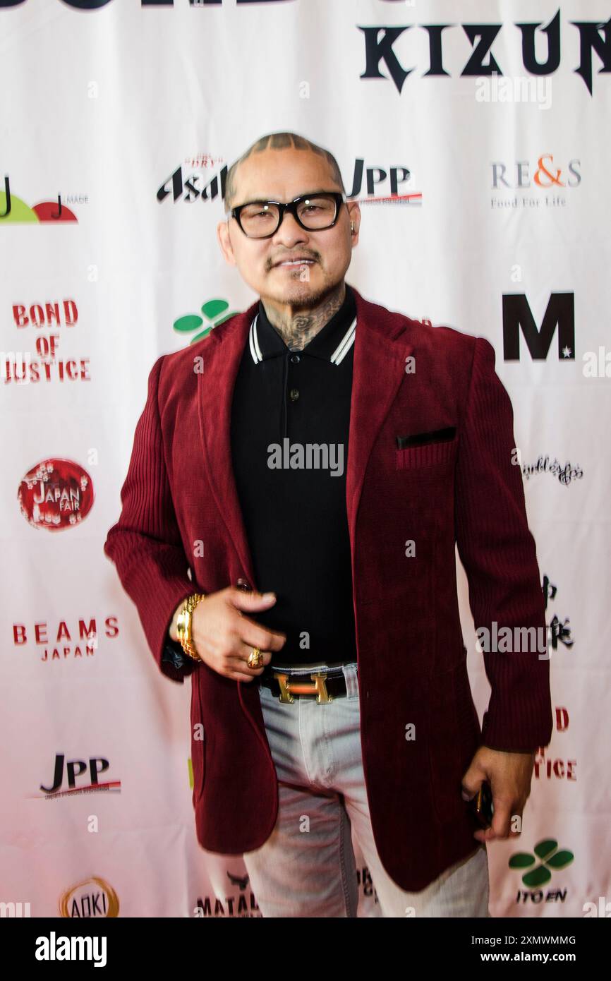 Film Premiere Bond of Justice 7-29-24 Stock Photo - Alamy