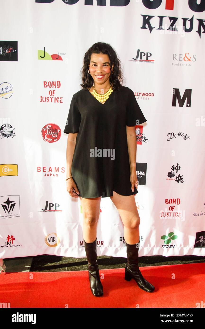 Film Premiere Bond of Justice 7-29-24 Stock Photo - Alamy