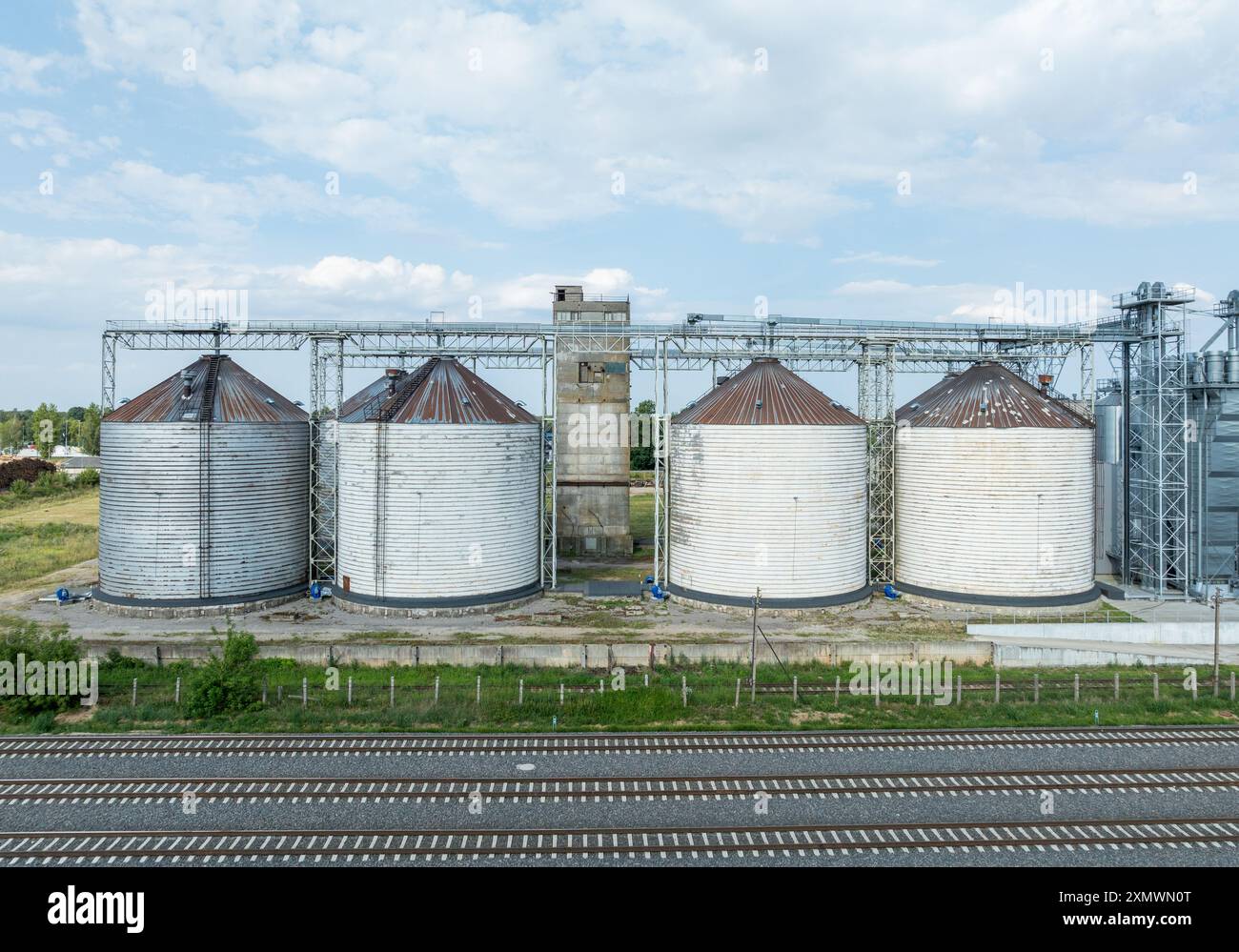 Agro-processing manufacturing plant for processing drying cleaning and ...