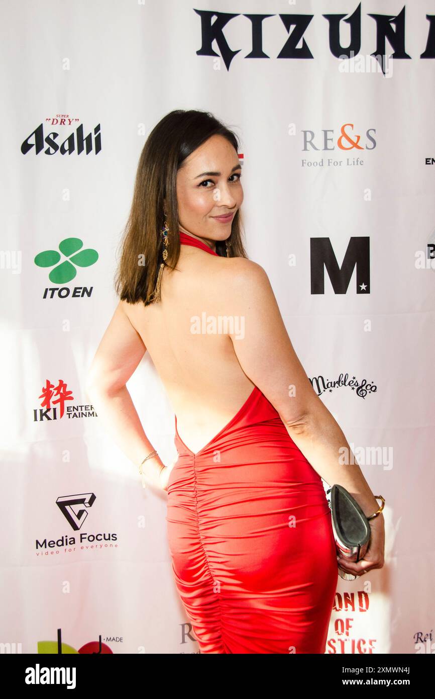 Film Premiere Bond of Justice 7-29-24 Stock Photo - Alamy