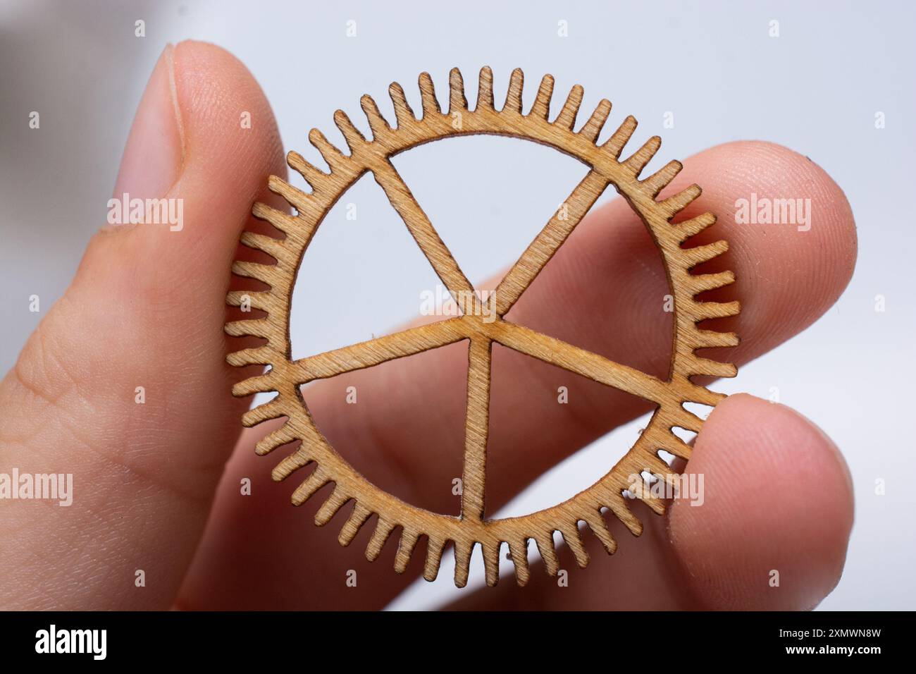 Gear wheel as The concept of mechanism Stock Photo - Alamy