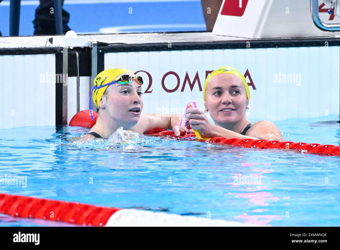 Paris, France. 29th July, 2024. Mollie O'Callaghan ( AUS ) Gold medal ...