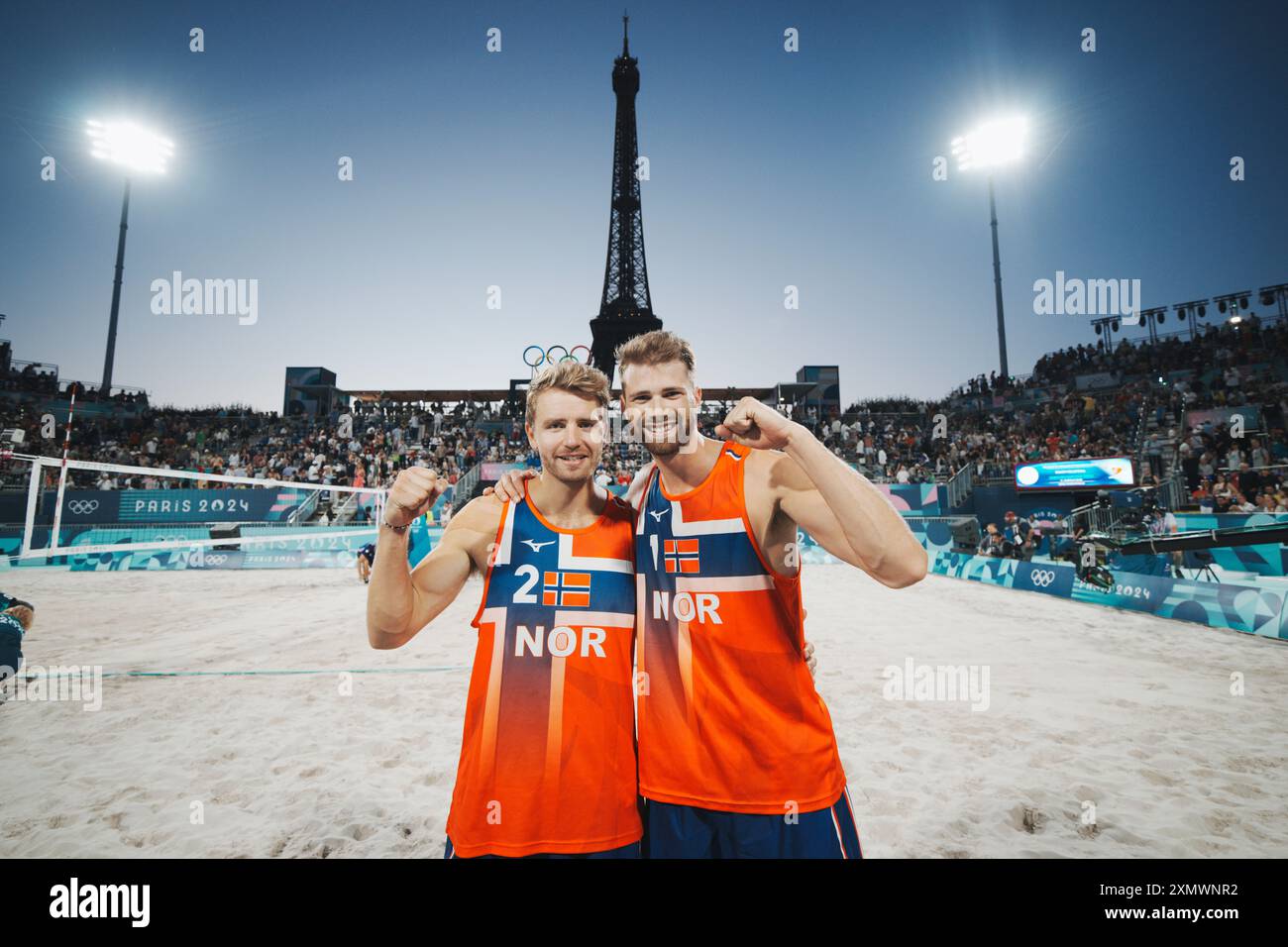 Paris, France 20240728. Anders Mol and Christian Sørum in the first ...