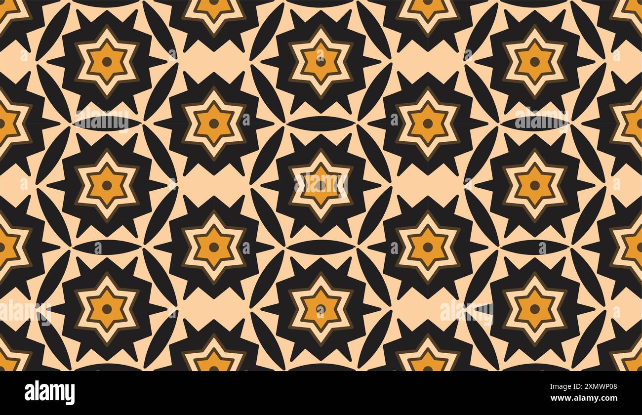 Diamond pattern vector orange Stock Vector Images - Alamy