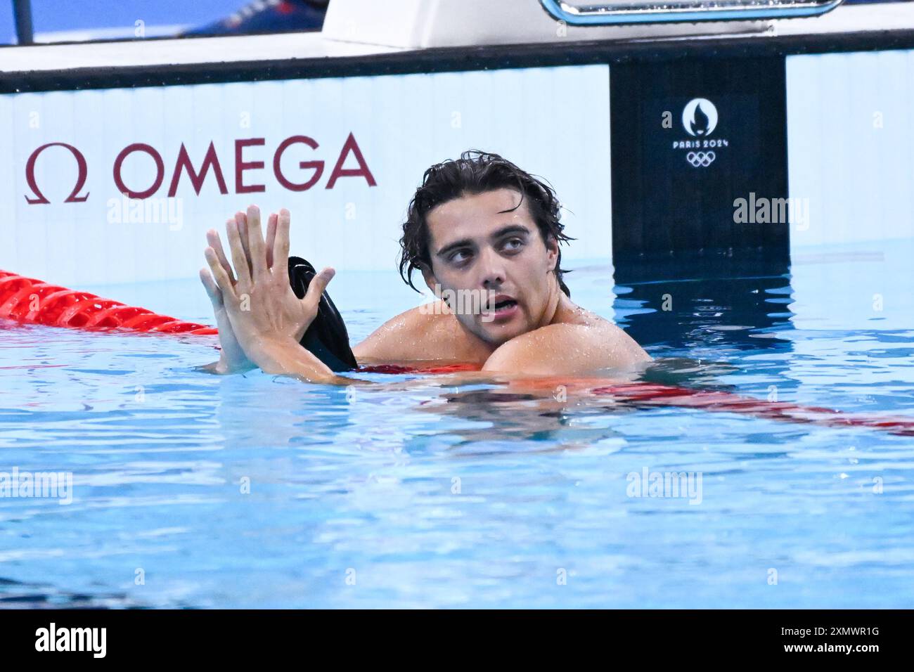Paris, France. 29th July, 2024. Thomas Ceccon ( ITA ) Gold medal ...