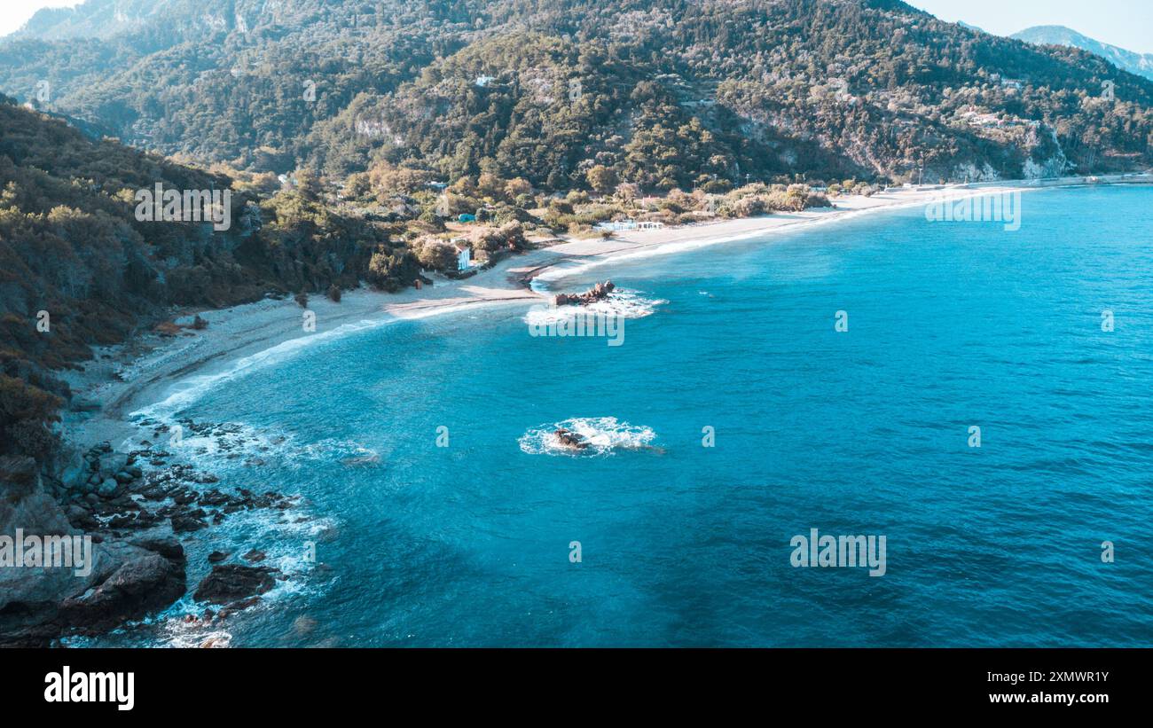 Island of Samos Beach Stock Photo - Alamy