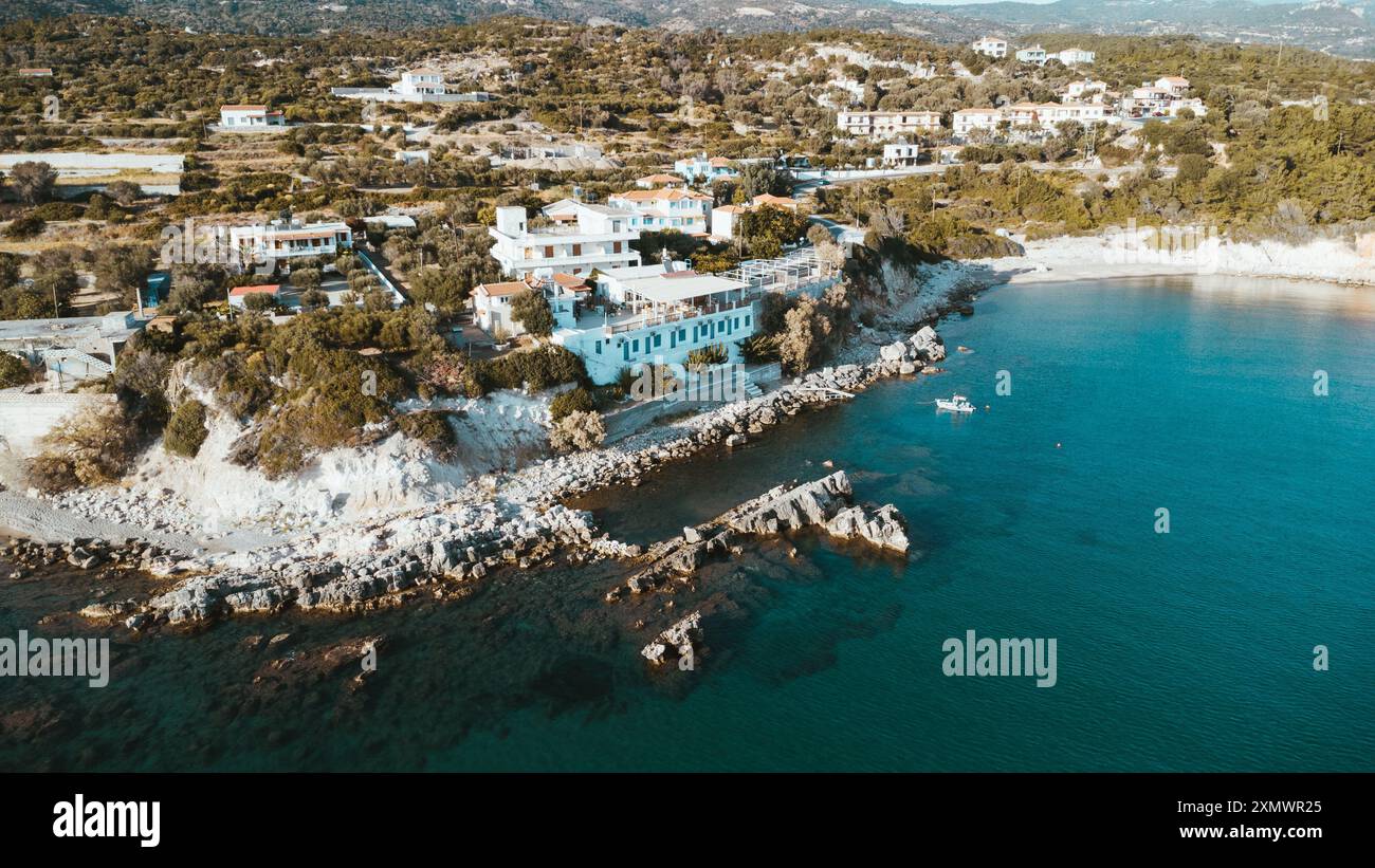 Aerial drone footage paradise island hi-res stock photography and ...