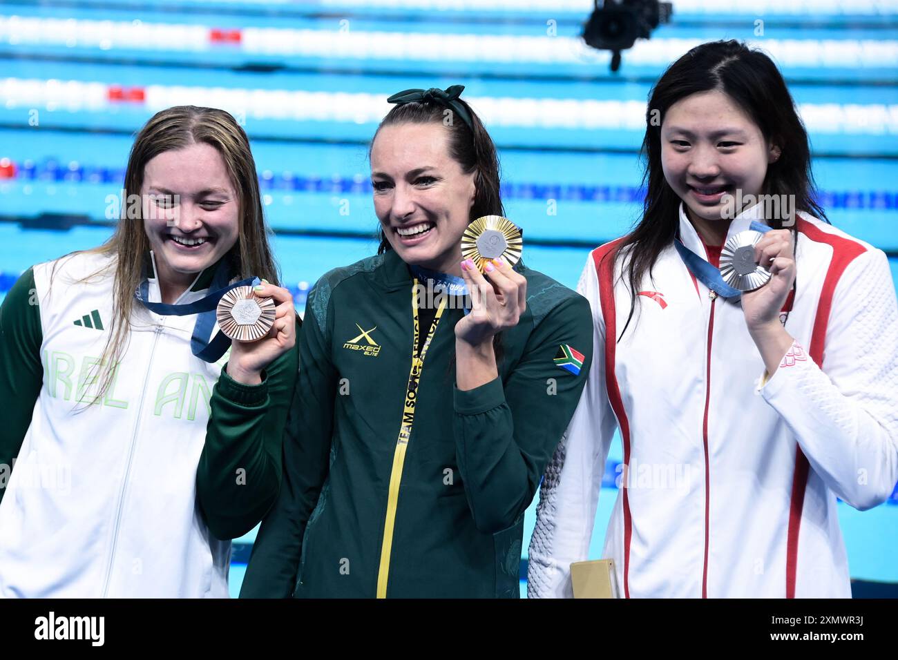 Paris, France. 29th July, 2024. Mona Mc Sharry ( IRE ) Bronze medal ...